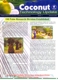 Publication and Media Materials | Coconut Research Institute