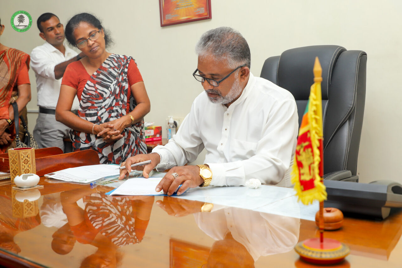 Mr. Malraj Peiris takes over his duties as the new chairman of the ...
